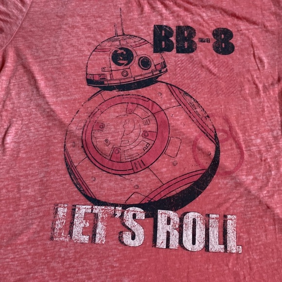 Star Wars | Intimates & Sleepwear | Star Wars Bb8 Lets Roll Pink Sheer ...